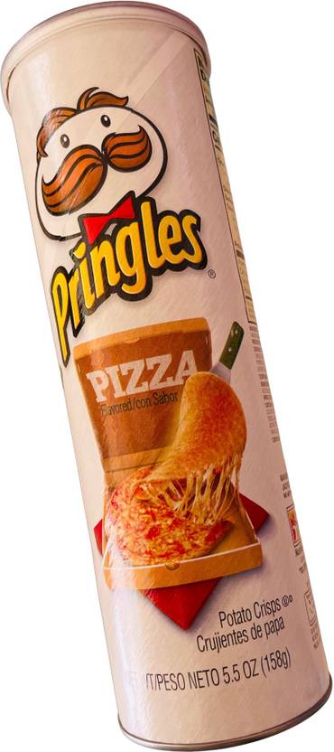 Pringles Pizza Flavoured Potato Chips Imported 158g Chips Price in ...