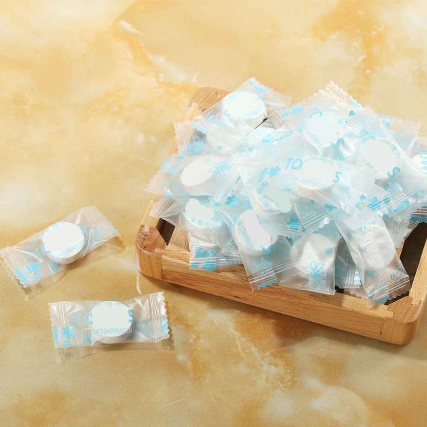 BORIS Magic Tablet Towel, Big Disposable Pure Cotton Compressed ...