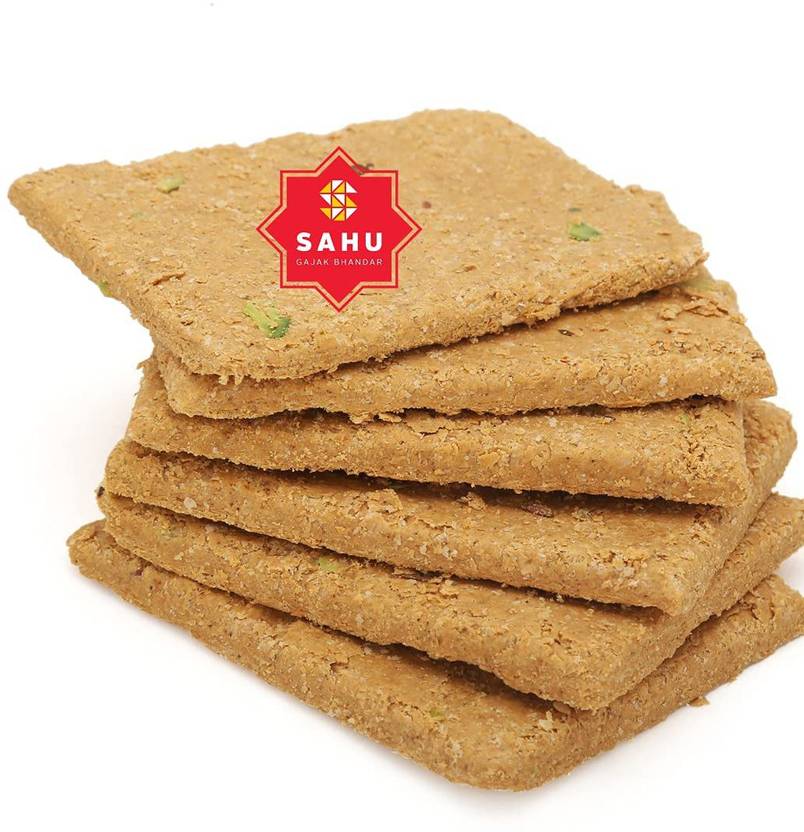 Sahu Gajak Bhandar Gajak Biscuit and Gajak Roll Combo ( 1 Pack 500 Gm ...