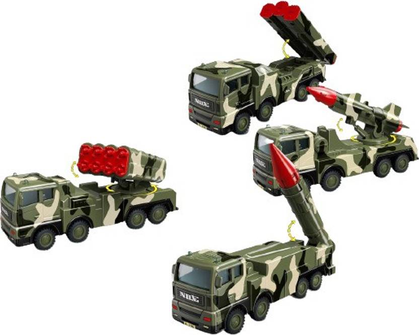 Quasar Missile Launcher Friction power Army Military Vehicle Play Toy ...