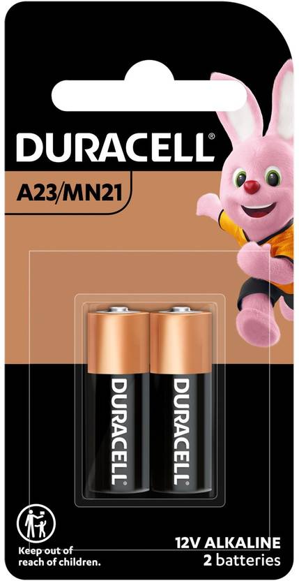DURACELL Specialty Alkaline MN21 12V, pack of 2 (A23 / 23A / V23GA ...