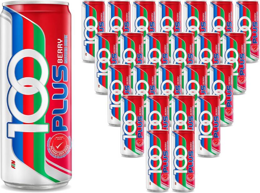 100Plus Berry Isotonic Drink, 325 ML (Pack of 24) Hydration Drink Price ...