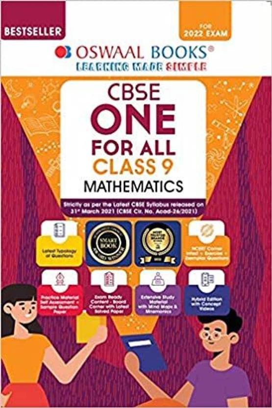 Oswaal CBSE One For All Mathematics Standard Class 9 For 2022 Exam oswaal-cbse-one-for-all-mathematics-standard-class-9-for-2022-exam