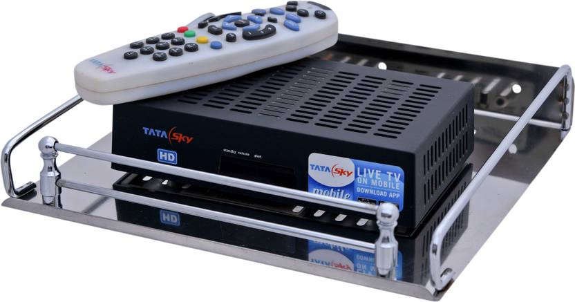 vyapt Multi Purpose Setup Box Stand TV Receiver Rack WiFi Modem Wall ...