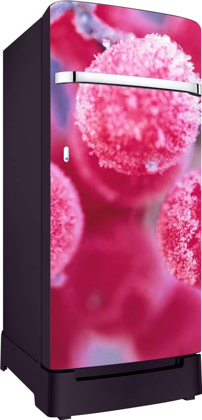 paper pebbles 60.96 cm Large Single Door Fridge Wallpaper And Decal ...