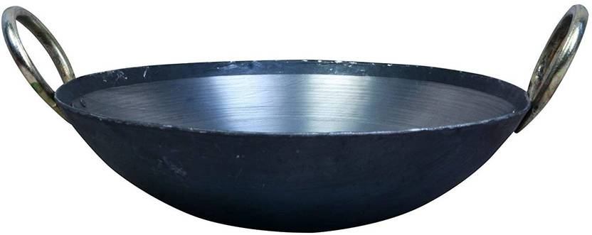 Dreams Collection Iron Kadai Chatty Large 12 Inch Size Handmade Appam ...