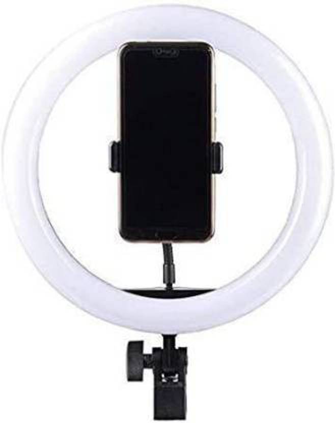 NEFI LED Camera Ring Light with 3 Light Modes & 11 Brightness Levels ...