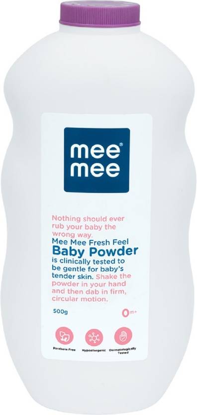 MeeMee Mee Mee Fresh Feel Baby Powder (500g) - Price in India, Buy ...