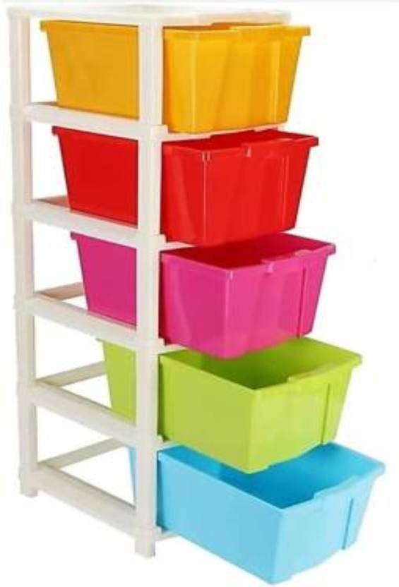 HUMBLE KART Plastic Modular Drawer System Large MultiPurpose chest of ...