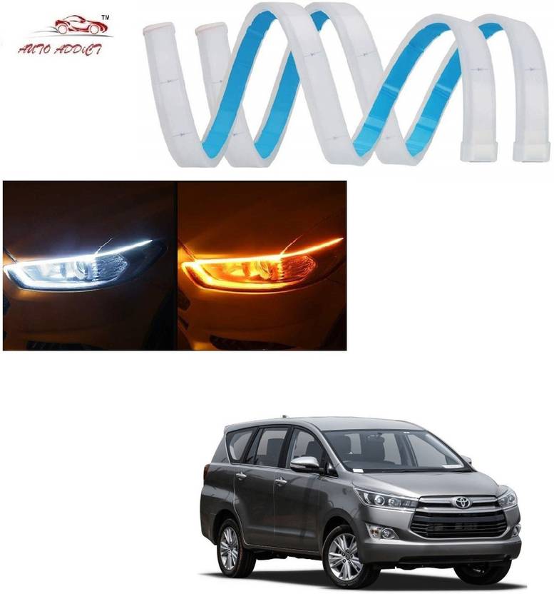 AuTO ADDiCT Car Headlight LED DRL - Daytime Running Light (Turn Signal ...