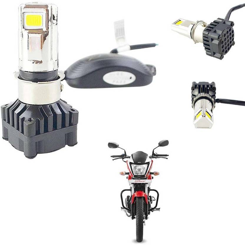 Zieozed LED Headlight for Hero, Honda, Aprilia, Suzuki, TVS, KTM, Bajaj ...