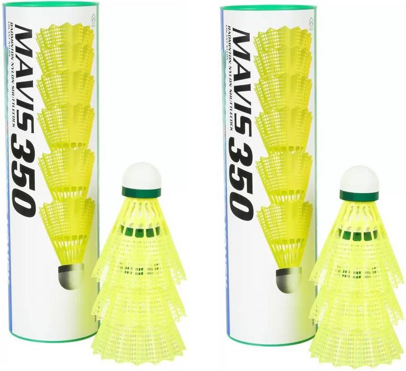YONEX MAVIS 350 - Green Cap Nylon Shuttle - Green - Buy YONEX MAVIS 350 ...