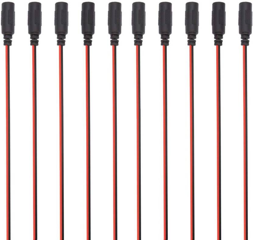 Fedus 20AWG Female DC Power Extension Cable Wire 12V 2.1mm / 5.5mm ...