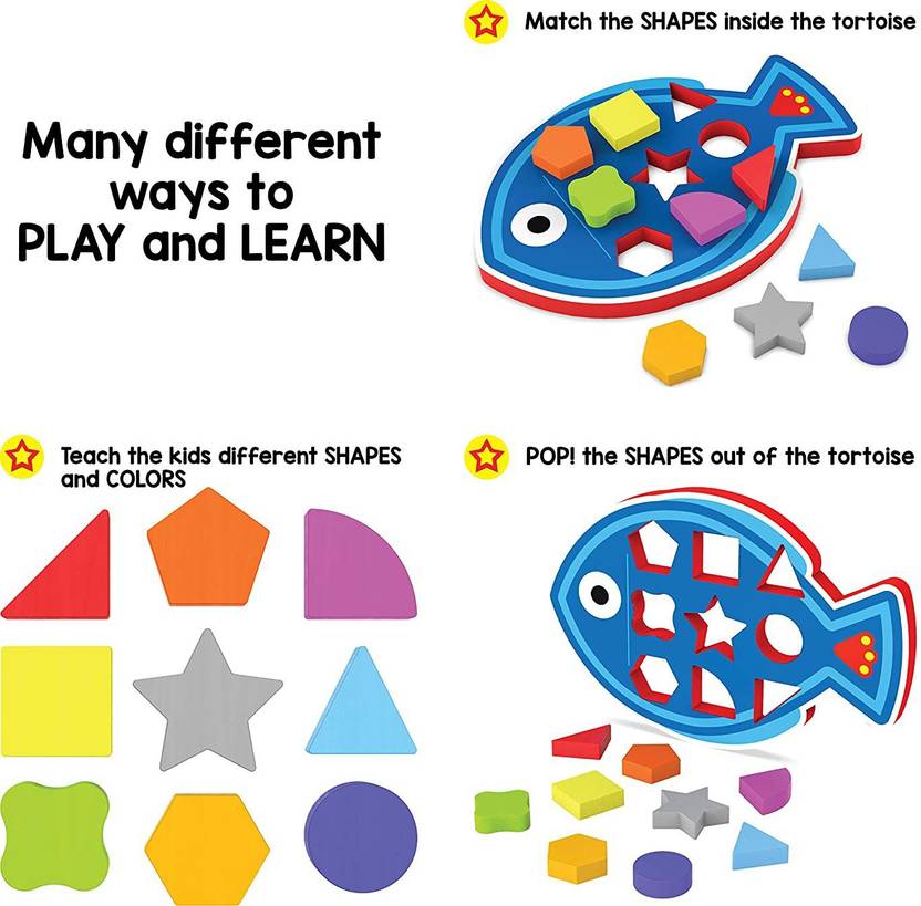 ARNIYAVALA my first shapes : fish. a fun introduction to shapes and ...