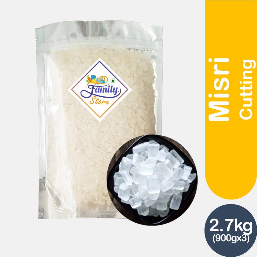 Family store Mishri Misri Cutting (Sugar Rock Candy) (900gx3) Sugar ...