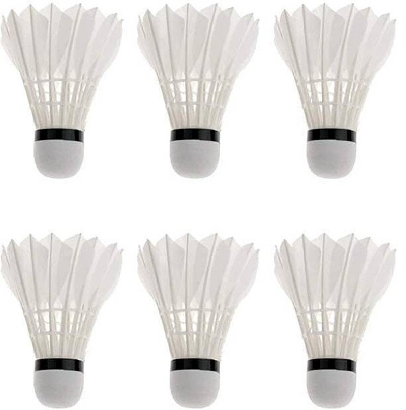 YMD Premium Feather Shuttle Cock Feather Shuttle - White - Buy YMD ...