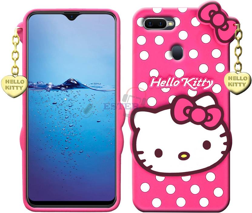Xester Back Cover for OPPO A5S - Hello Kitty Case | 3D Cute Doll | Soft ...