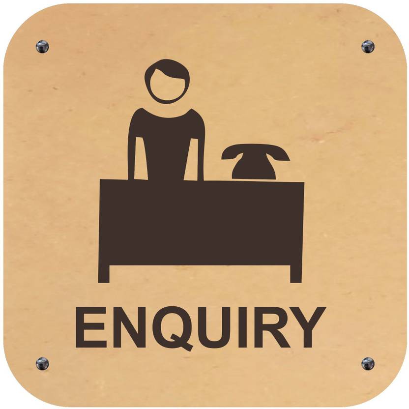 Morpankh ENQUIRY sign board Emergency Sign Price in India - Buy ...