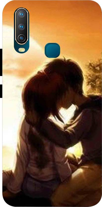 LIKELOOK Back Cover for Vivo U10, Cute, Couple, Lovers, Heart, Dil ...