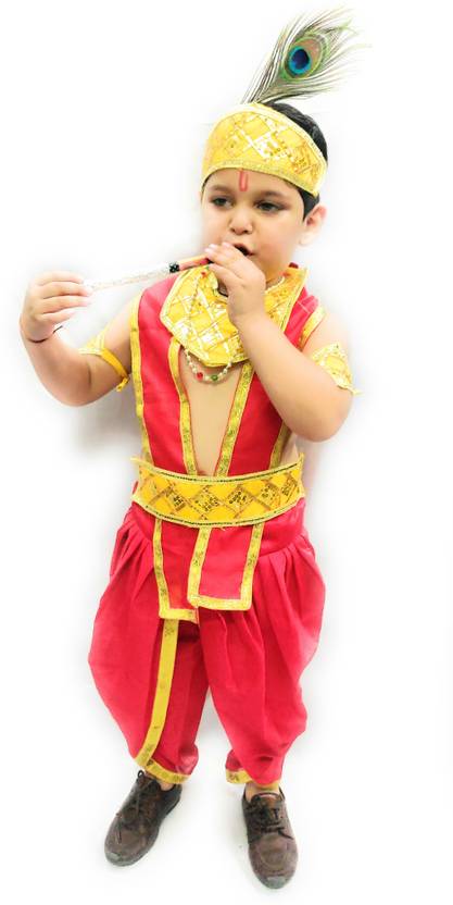 Shree Balaji Fancy Dress Krishna Kids Costume Wear Price in India - Buy ...