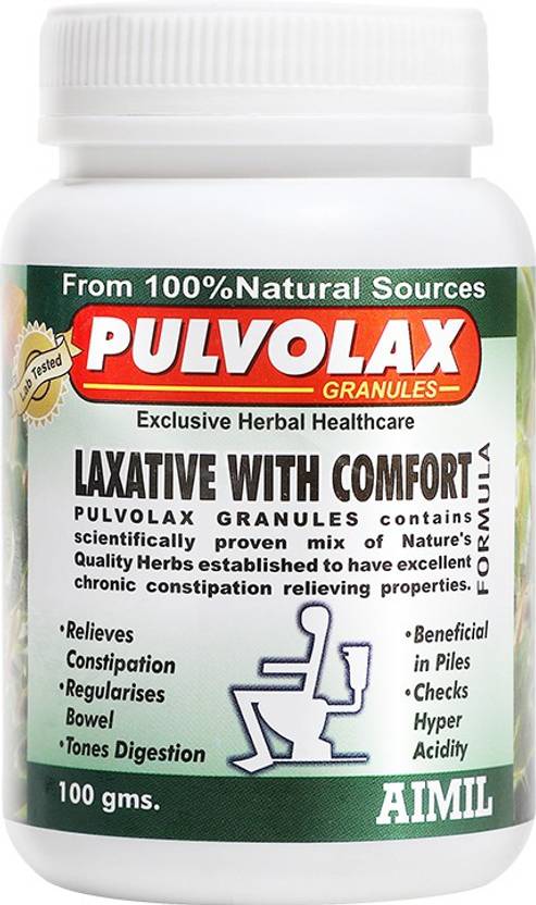 AIMIL Pulvolax Granules for Relief from Constipation Acidity IBS and ...