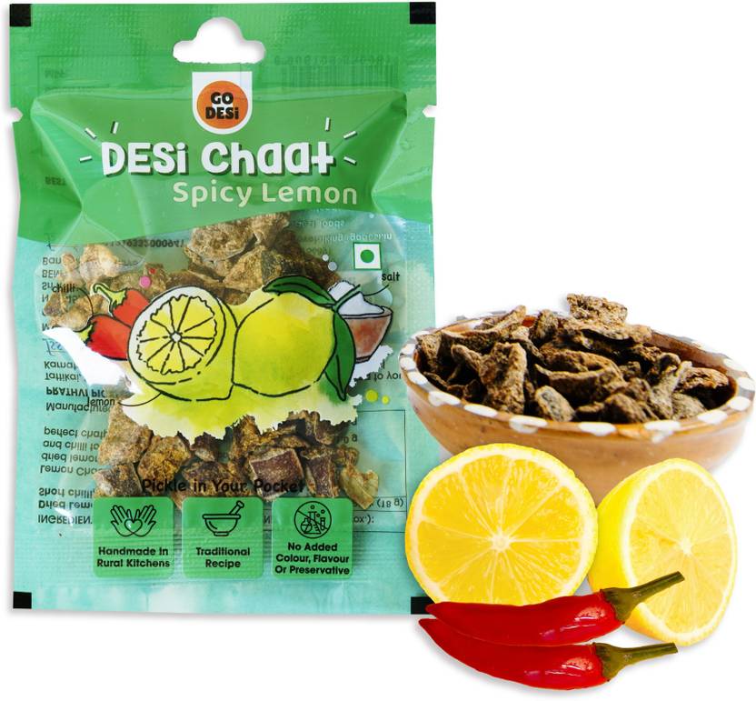 GO DESi Lemon Chaat | Handmade Chatpati and Spicy Chaat Spicy, Tangy ...