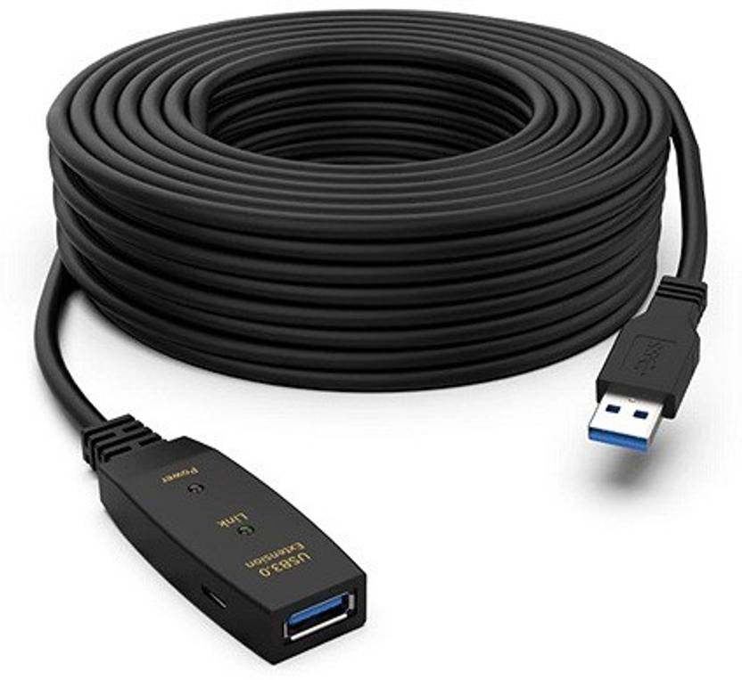 techut Micro USB Cable 10 m 10M USB 3.0 Active Extension Cable with ...