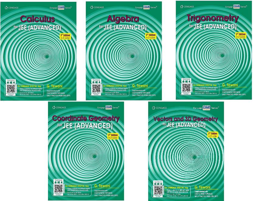 Cengage JEE Advanced Maths For 2021 - Set Of 5 Books: Buy Cengage JEE ...