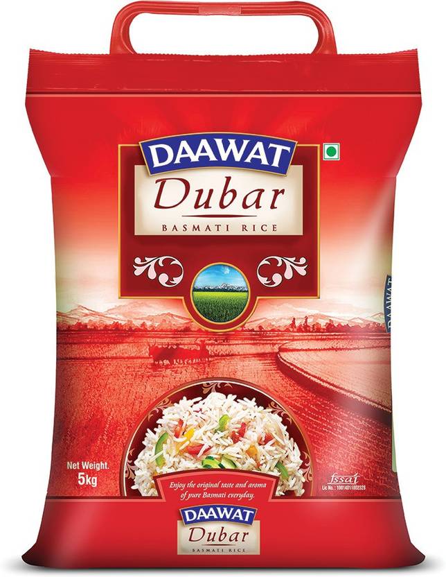Daawat Dubar Basmati Rice (Medium Grain) Price in India - Buy Daawat ...