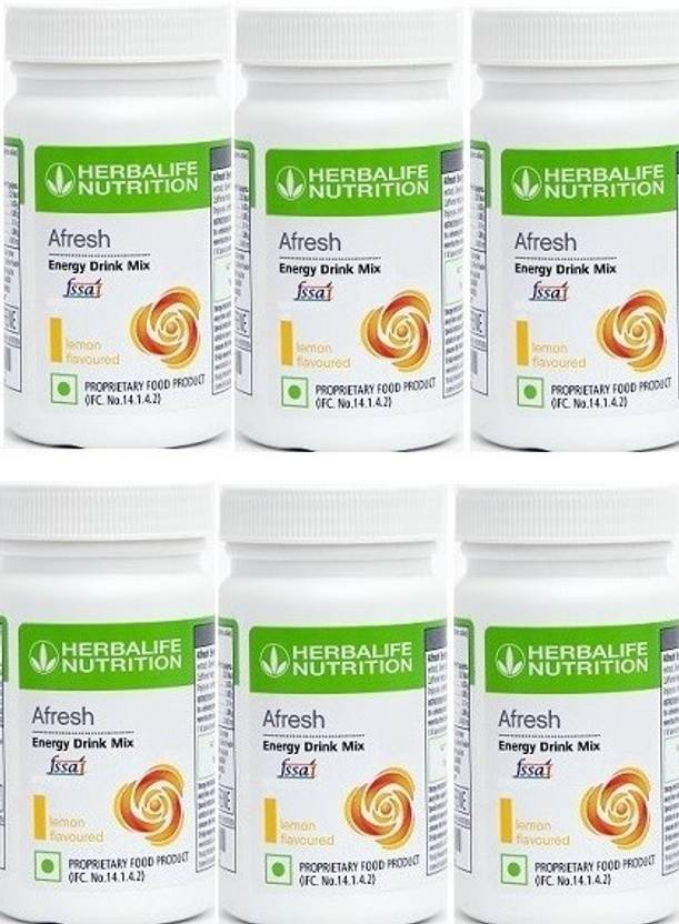 HERBALIFE Afresh Energy Drink Powder-50g- lemon Energy Drink Price in ...