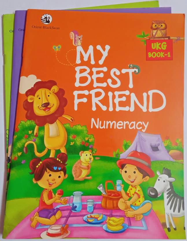 My Best Friend UKG Book-1(Numeracy, General Awareness, And Literacy ...