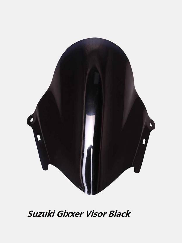 Miwings SUZUKI GIXXER SF 250 and 150 2020 WINDSHIELD (Black) Bike ...