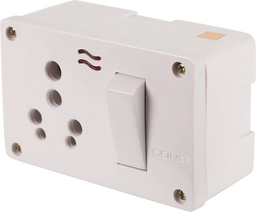 CONA Gold 2251 3 in 1 Junction Box with Indicator Combined 6/16A ...