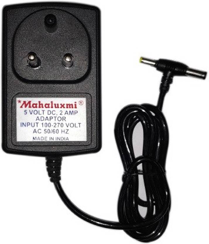 MAHALUXMI 5v 2A DC Power SMPS Three Pin Adapter Dual Pin Set Top Box ...