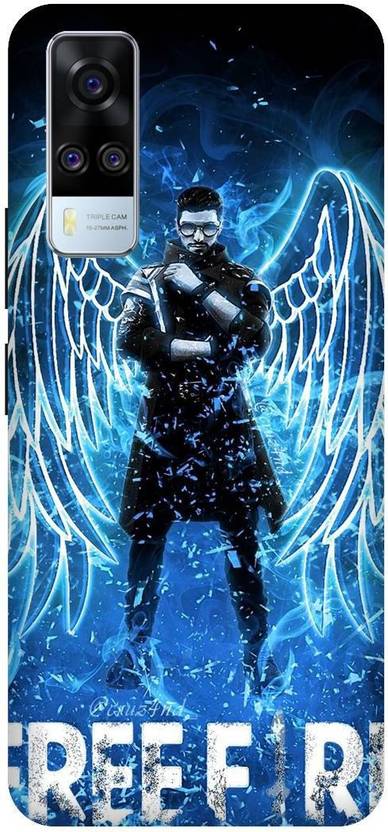 UMPRINT Back Cover for Vivo Y51A/V2031 Free Fire Game Printed Back ...