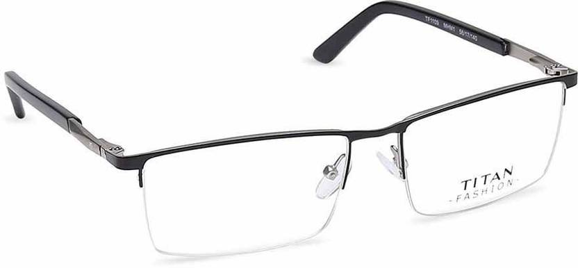 Titan Half Rim Rectangle Frame Price in India - Buy Titan Half Rim ...