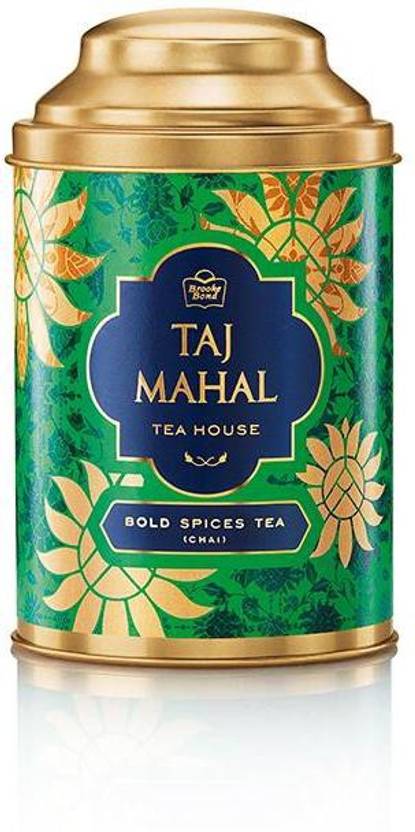 Taj Mahal Bold Spice Masala Tea Tin Price in India - Buy Taj Mahal Bold ...