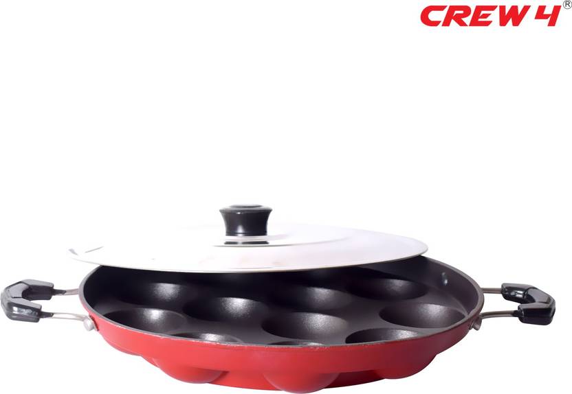 CREW4 APPAM PATRA Paddu Maker Ponganalu Maker kuzhi paniyaram Maker pan ...