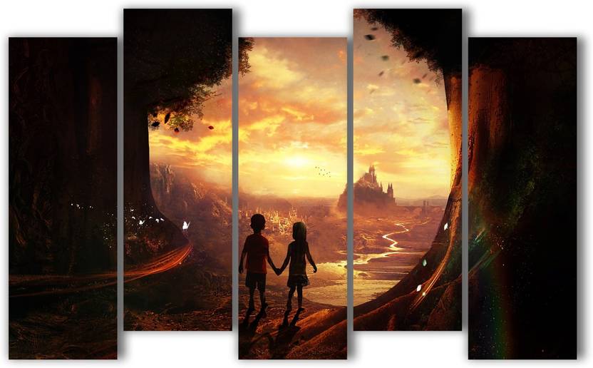 trust style interiors MDF Beautiful Art Texture MDF Wall Paintings ...