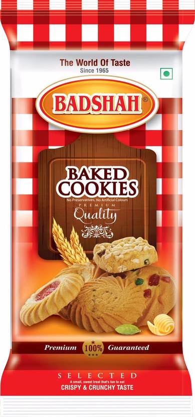 BADSHAH MILK RUSK BDSAHBaked Cherry cookies -(Pack of 3)-300g each ...