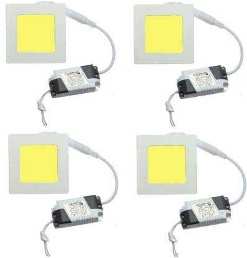 Impression 4 watt LED Square Slim Panel Light False Ceiling POP ...