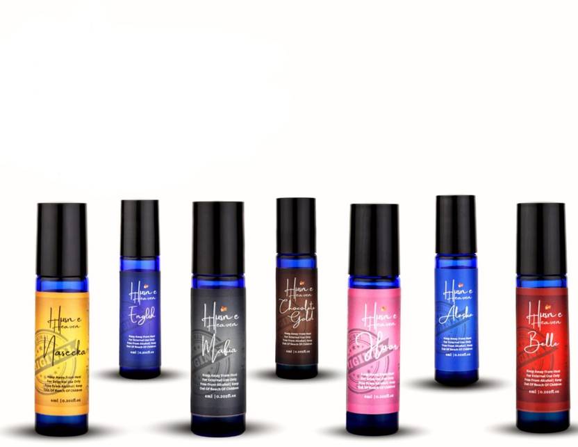 Husn e heaven Attar Perfume Combo pack , for Men & Women Non Alcoholic ...