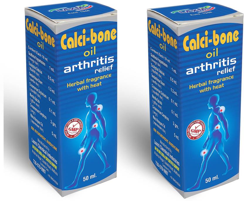 LAXMI Calcibone ayurvedic arthritis rheumatoid liquid massage oil ...