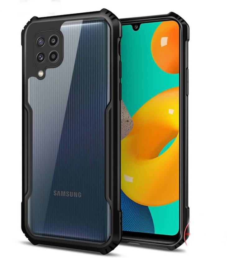 Mobikit Back Cover for Samsung Galaxy M32 Transparent Hybrid Hard PC ...