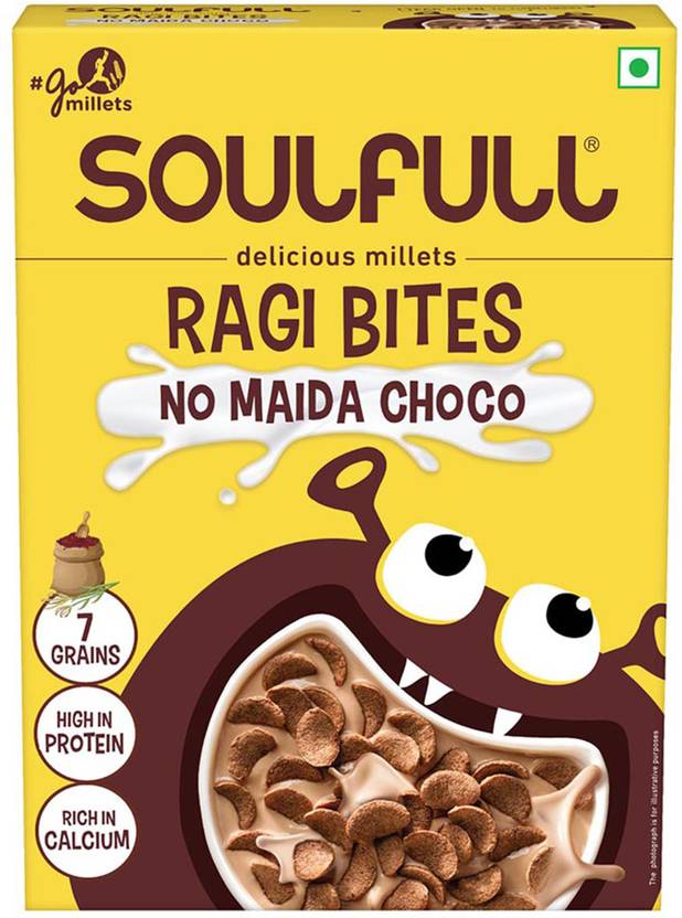 Tata Soulfull Ragi Bites No Maida Choco Box Price in India - Buy Tata ...
