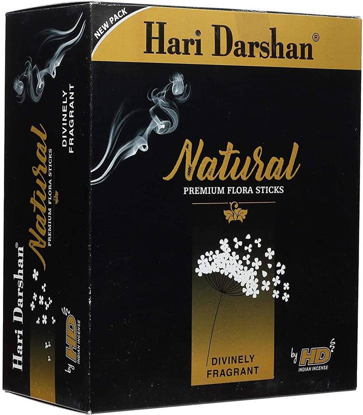 Hari Darshan Natural Agarbatti Divinely Fragrant Incense Sticks 150GM ...