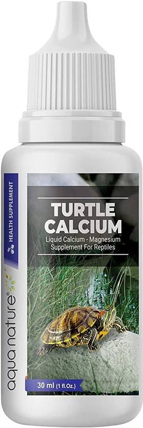 Aquanature Turtle Calcium Supplement -Liquid Calcium -Magnesium ...