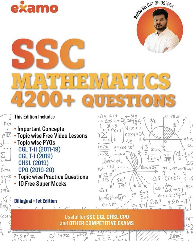 SSC Mathematics 4200+ Questions Topic Wise | BiLingual | Ramo Sir (SSC CGL MAINS 2011-2019): Buy ...