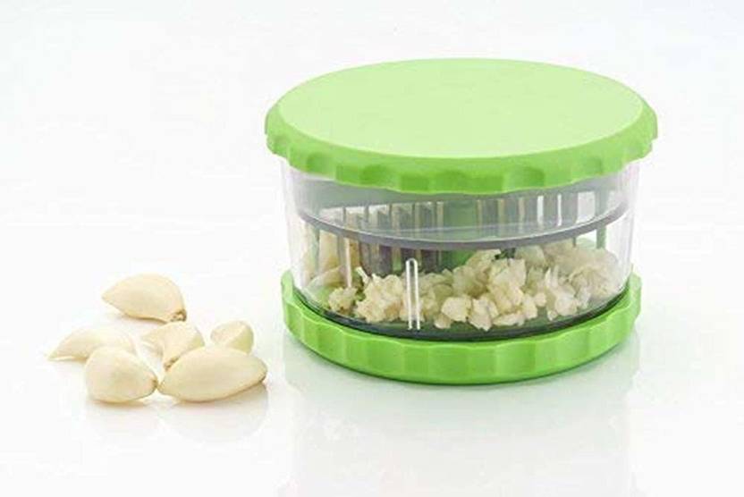 Garlic Crusher Chilli, Ginger, Dry Fruits Chopper with Stainless Steel ...