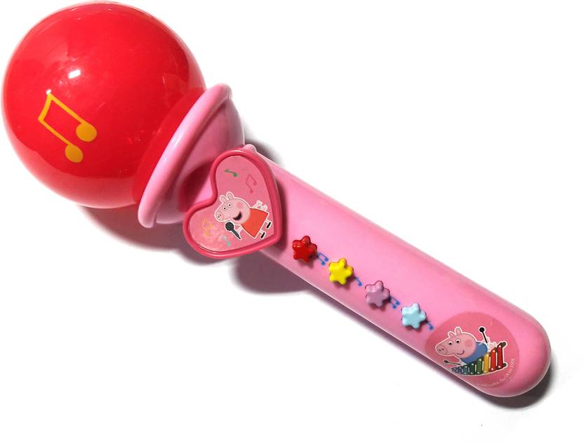 Peppa Pig Musical Microphone with Flashlight - Musical Microphone with ...